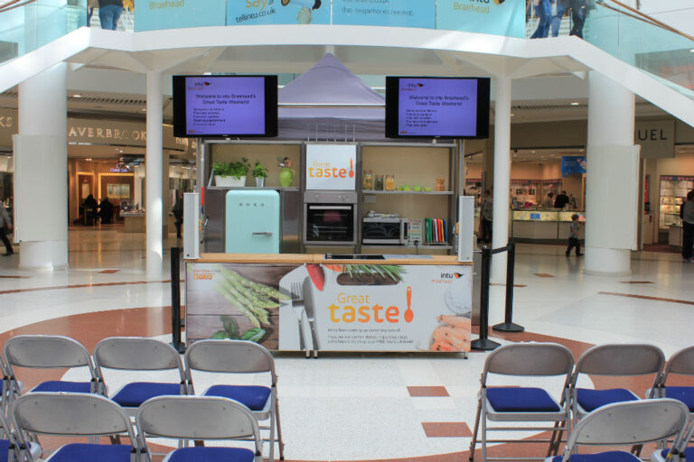 Event Demonstration Kitchens – The Cookery Theatre Company